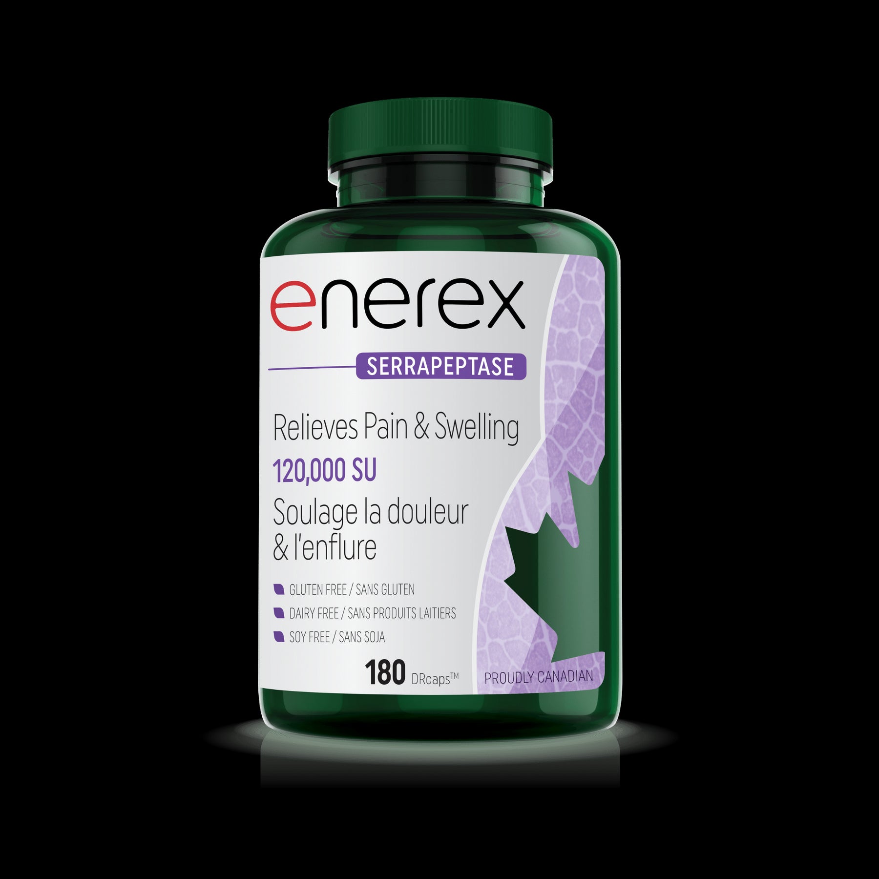 Enerex Serrapeptase 120,000SU – Enerex Botanicals