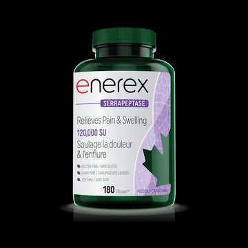Enerex Serrapeptase 120,000SU – Enerex Botanicals